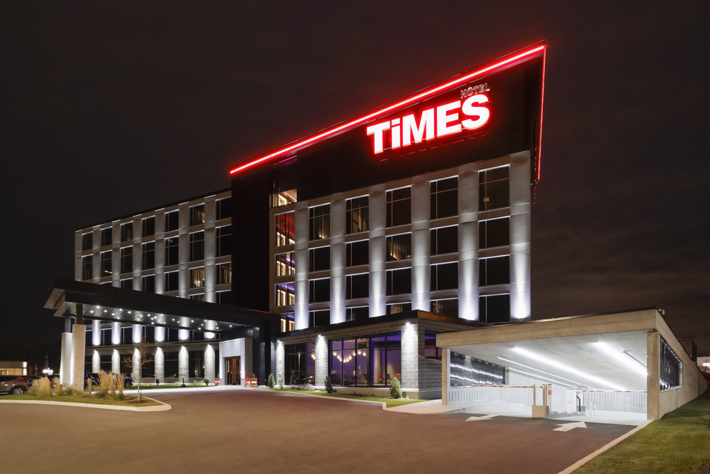Grand Times Hotel, Blainville | Garoy Construction
